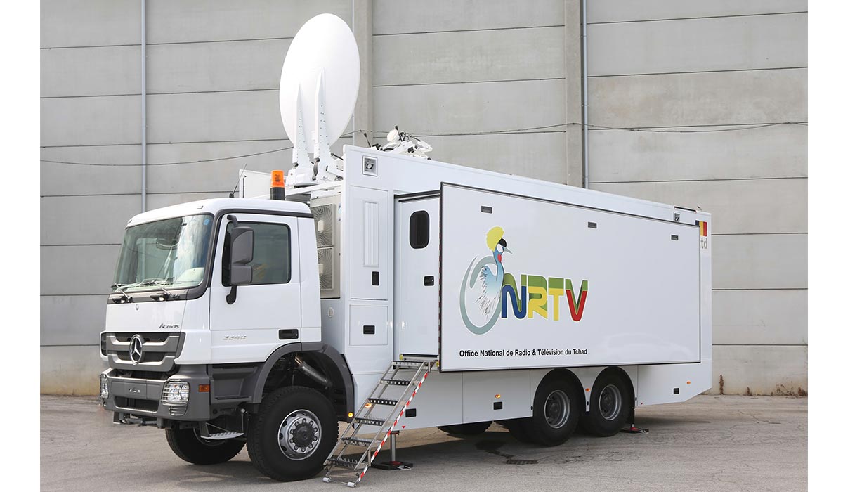 OB-van for ONRTV of TCHAD | Professional Show